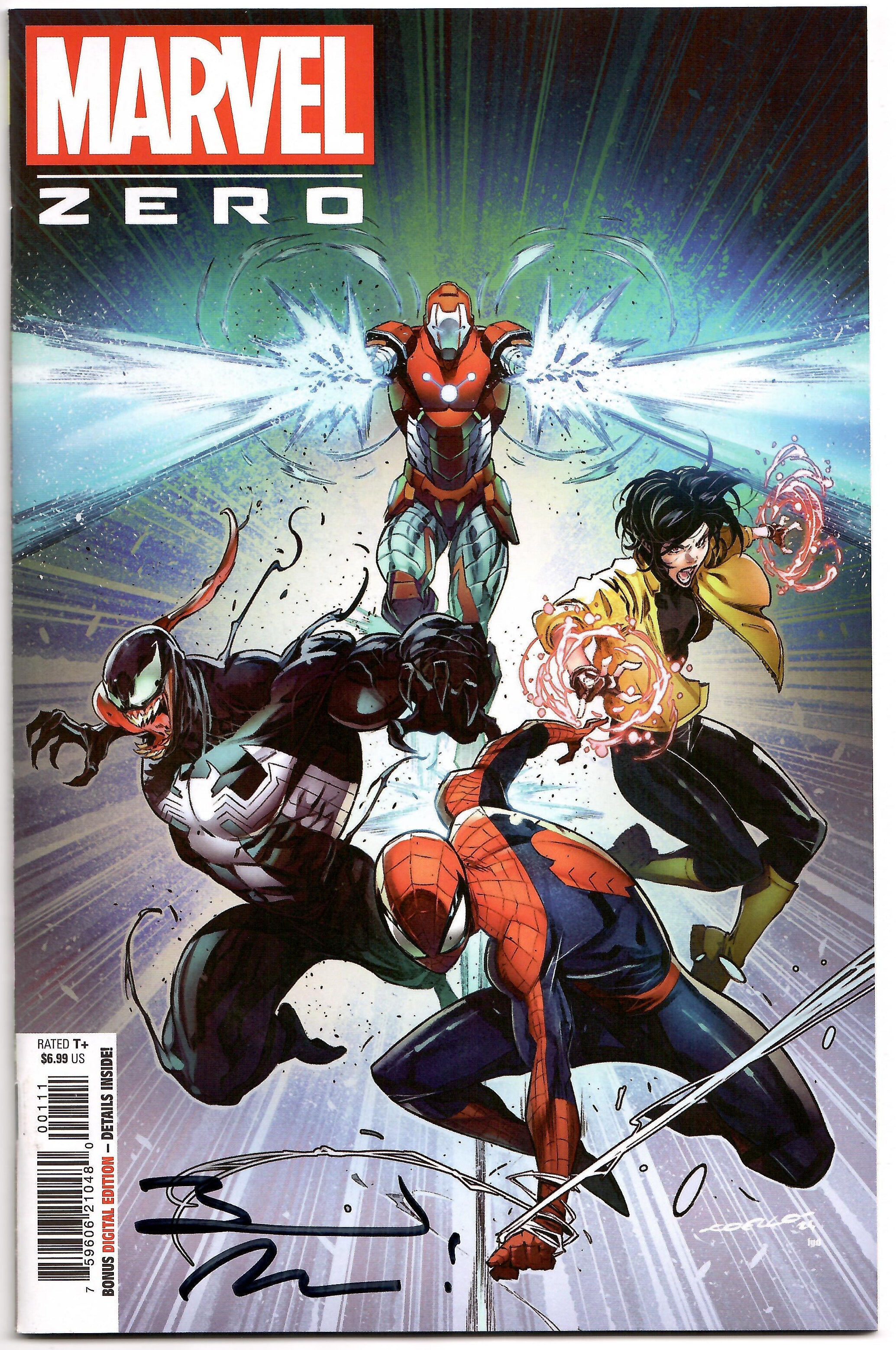 Marvel Zero [2024] #1 A Marvel 2024 Iban Coello SIGNED Jed MacKay ...