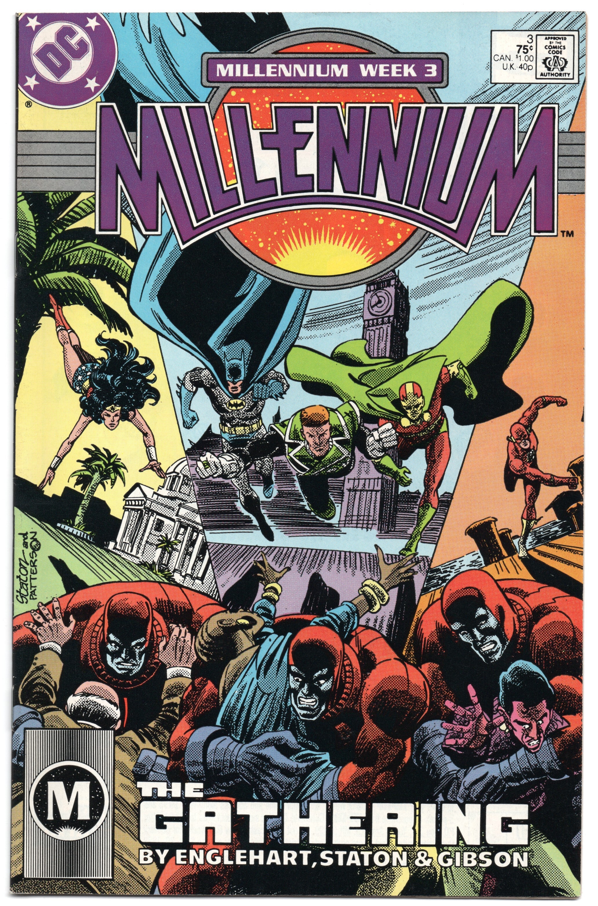 Golden Apple Comics - Millennium 3 DC 1987 NM Joe Staton Steve ...