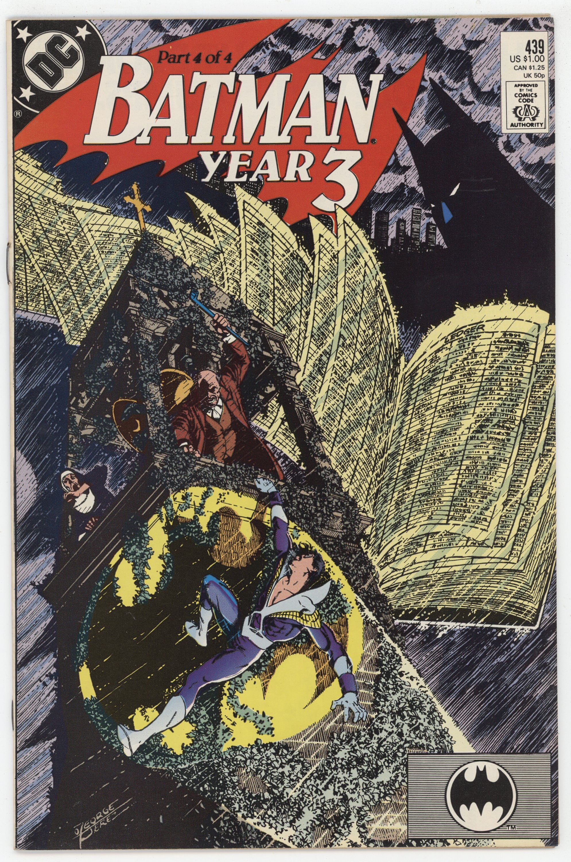 Batman 439 DC 1989 NM George Perez Marv Wolfman Tim Drake Year 3 ...
