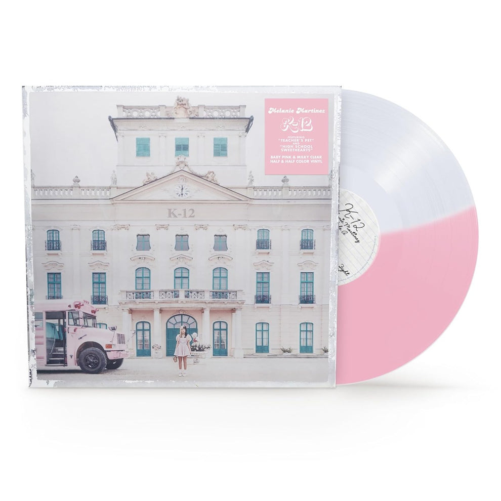 K12 (Limited Edition, Half Baby Pink & Half Milky Clear Colored Vinyl ...